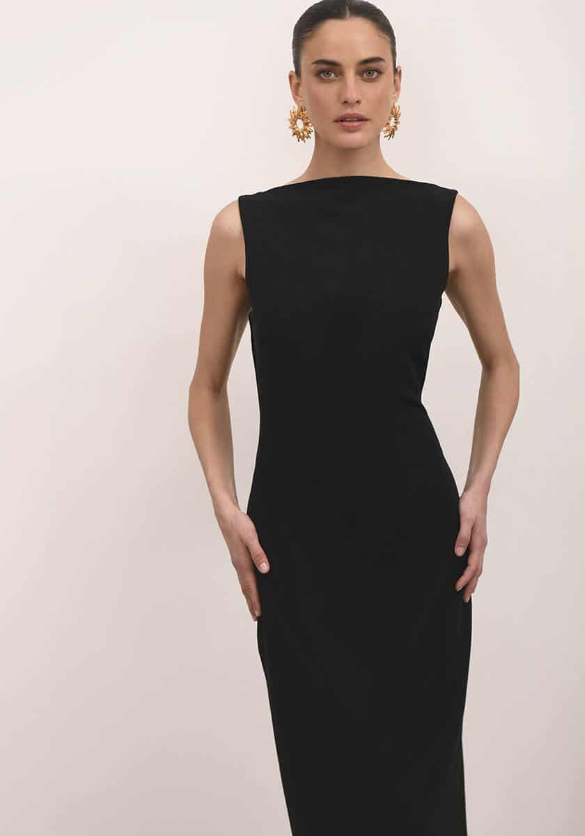 ANNOUK BLACK DRESS | NASH